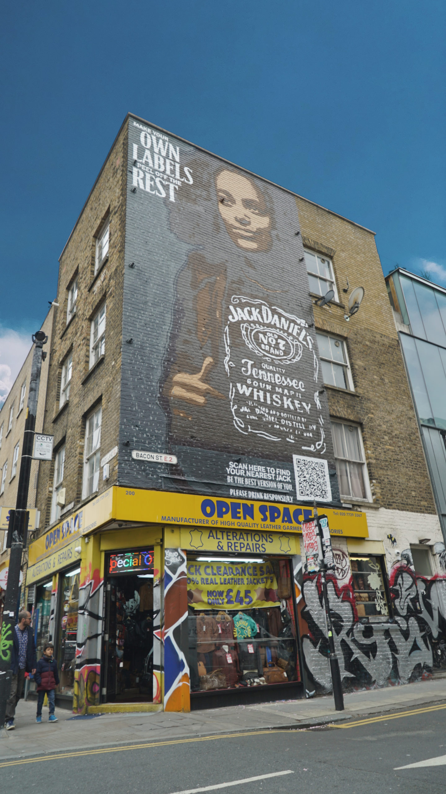 Jack Daniels Street Murals - Prospekt Agency