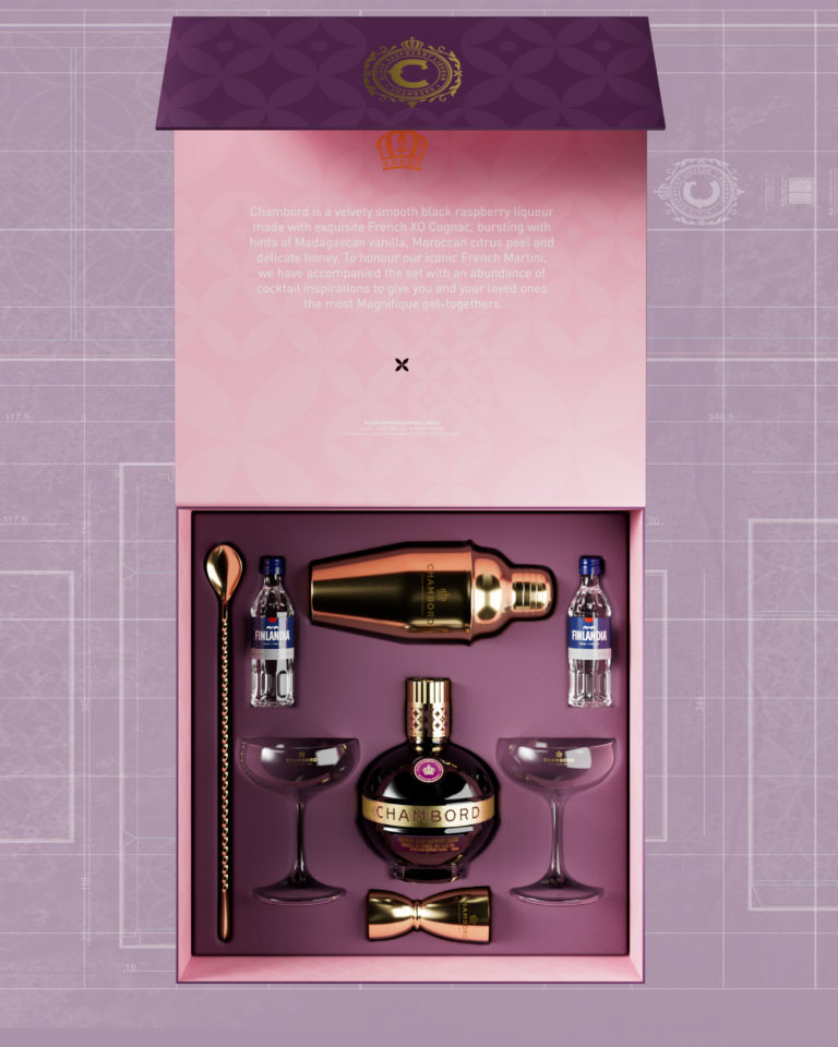 Chambord Gifting Box Set Design - Prospekt Agency